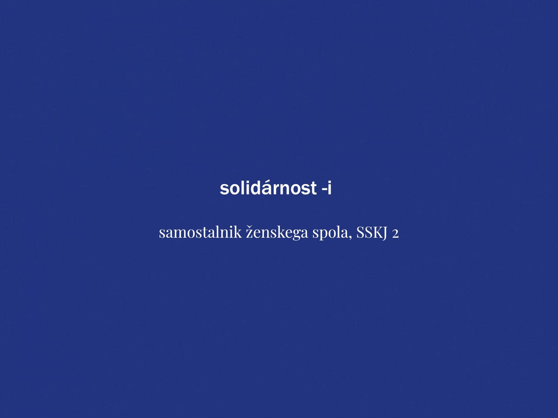 Solidarnost