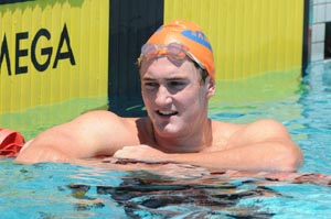 Van der Burghu svetovni rekord tudi na 100 metrov prsno