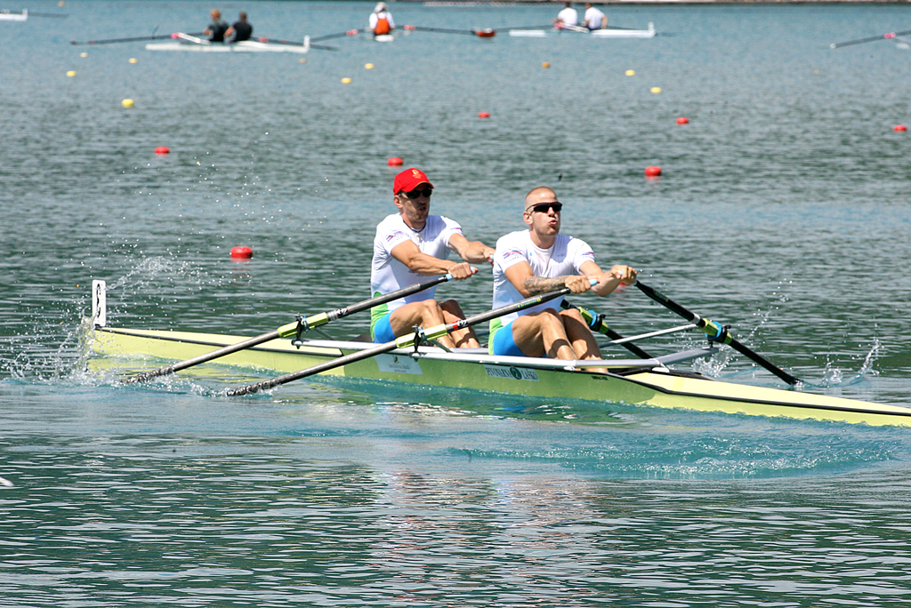 Uspešen prvi veslaški dan v Luzernu