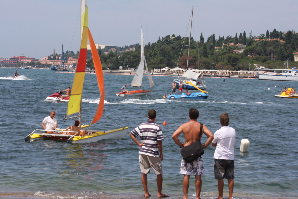 Kam na plažo na slovenski obali?