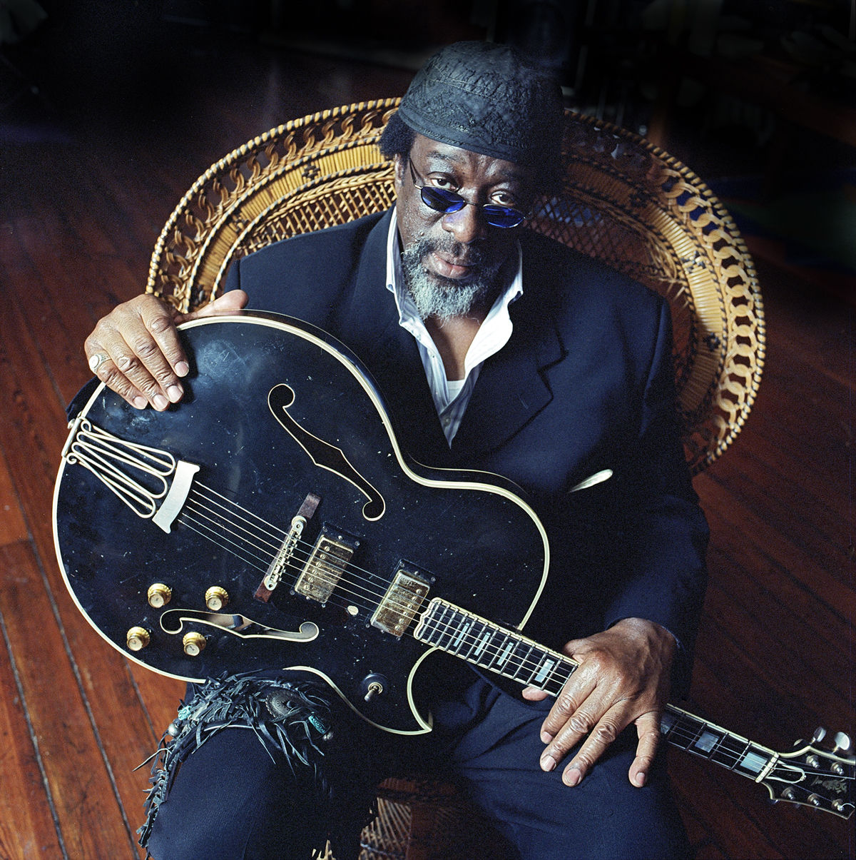 James »Blood« Ulmer in Black Rock Trio
