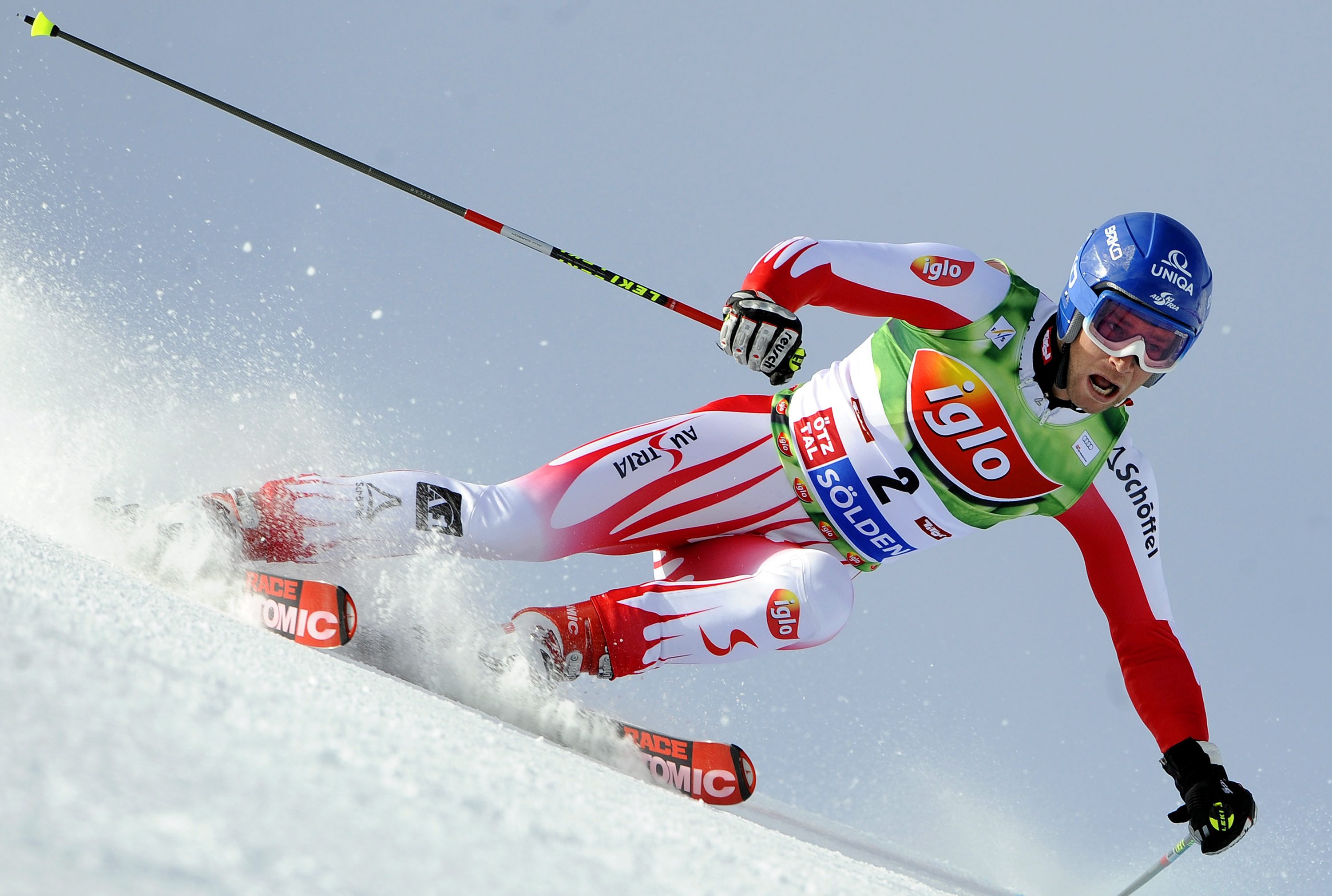 Benjamin Raich po poškodbi spet na smučeh