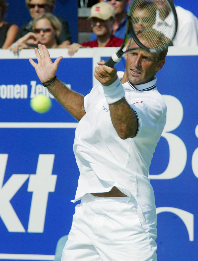 Thomas Muster na challengerju v Ljubljani