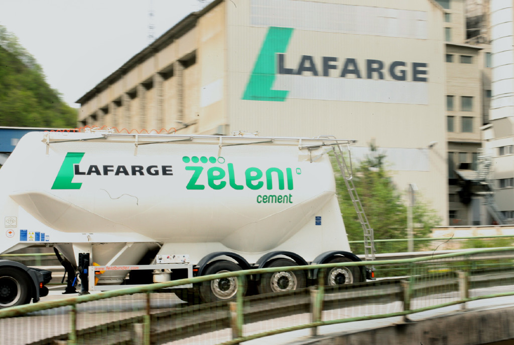 Lafarge Cement si je prislužil ukor