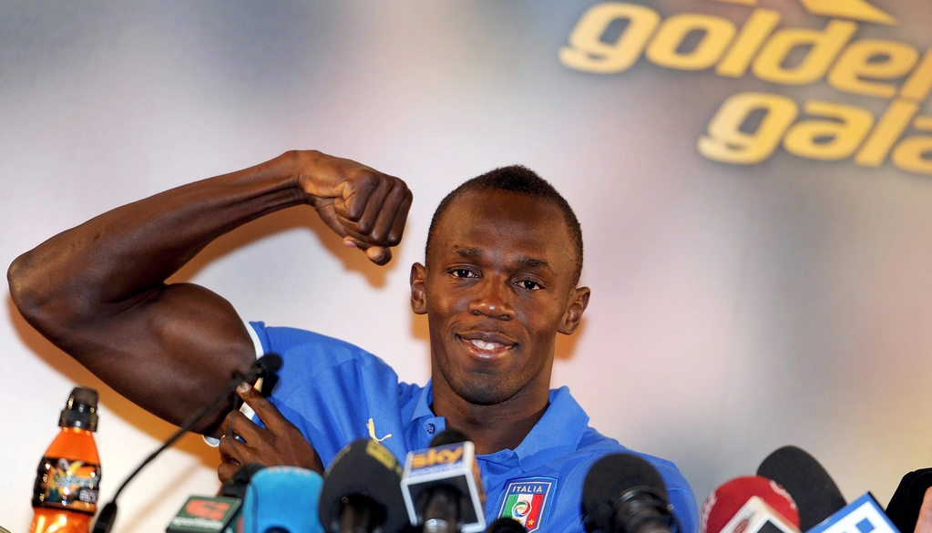 Usain Bolt v Zagrebu brez zvezdniških muh