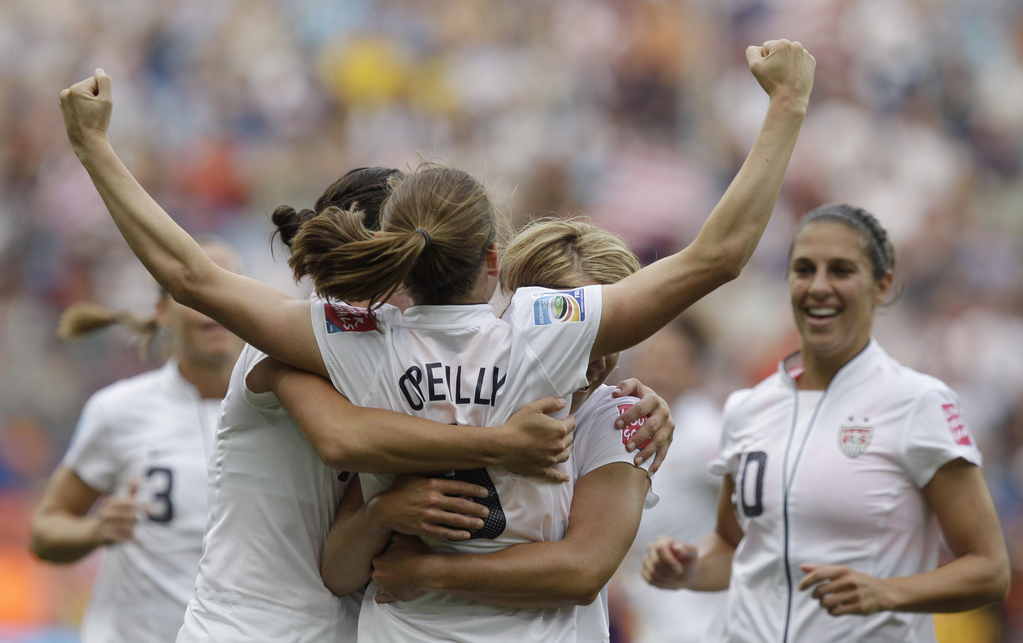 Ameriška nogometašica zadela v slogu največjih virtuozov