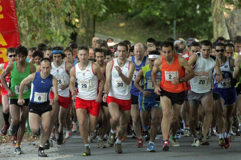 Tek na Šmarno goro v čudovitem sončnem dnevu