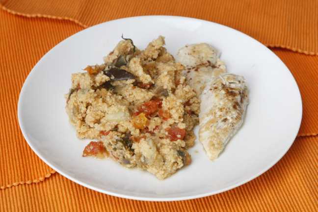 Četrtkov maratonski jedilnik: prosena kaša po mediteransko