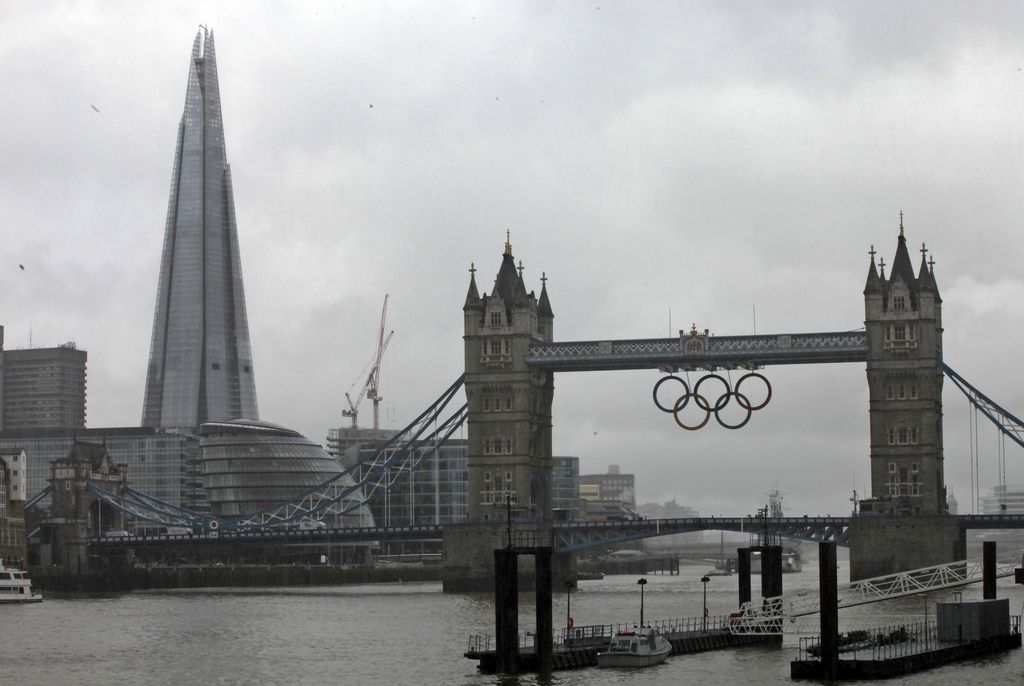 Londonski Shard tower, najvišja stolpnica v Evropi