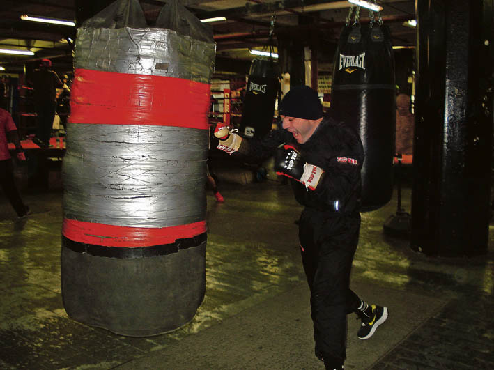 VIDEO: Zavec treniral v telovadnici, kjer sta se potila Ali in Tyson