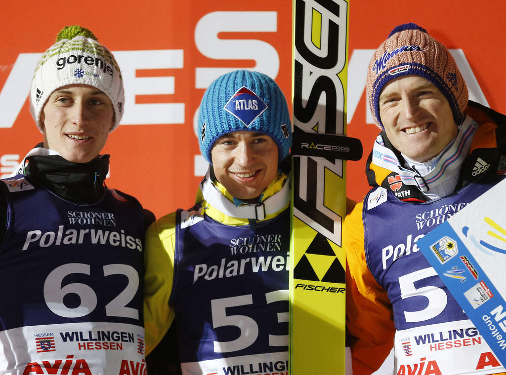 Prevc korak bližje Kraftu, Stoch ujel Peterko