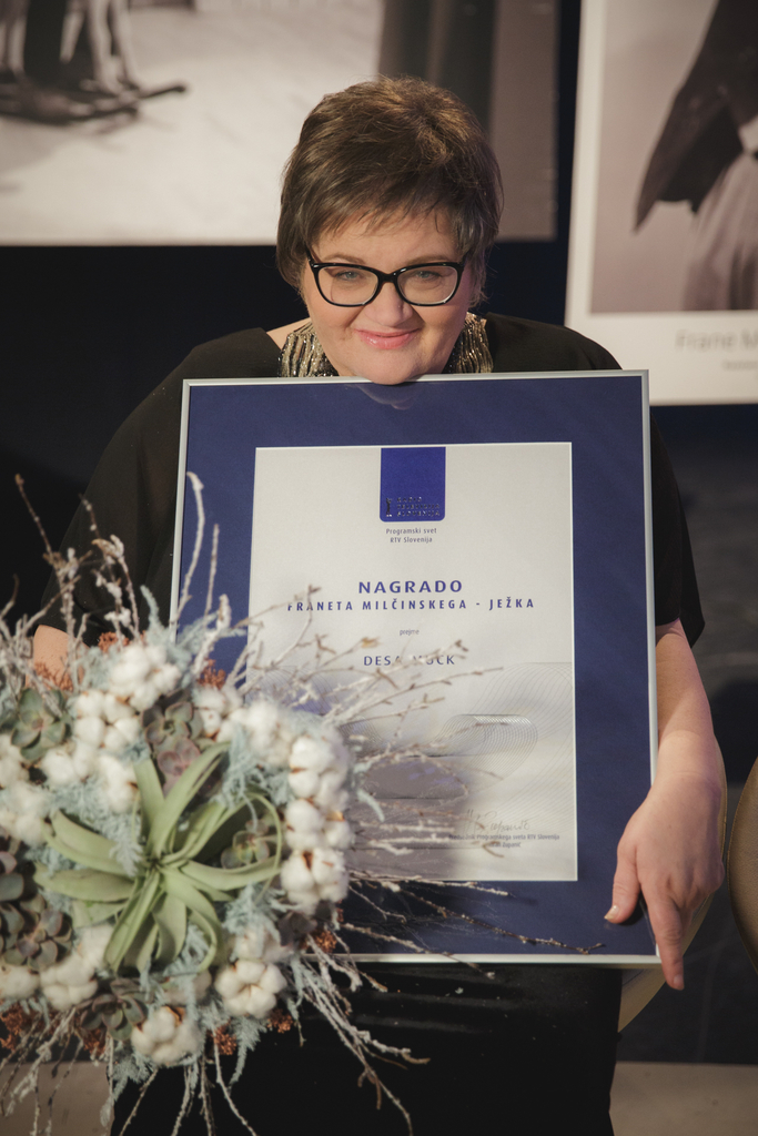 Desa Muck je Ježkova nagrajenka