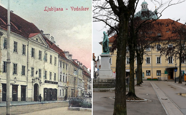 Mesto skozi čas: Vodnikov spomenik
