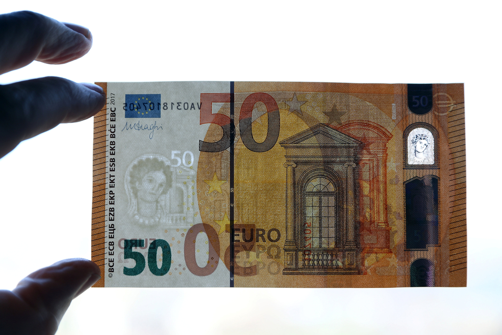 Od jutri nov bankovec za 50 evrov