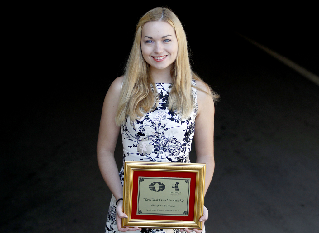Šahovska šampionka Laura Unuk
