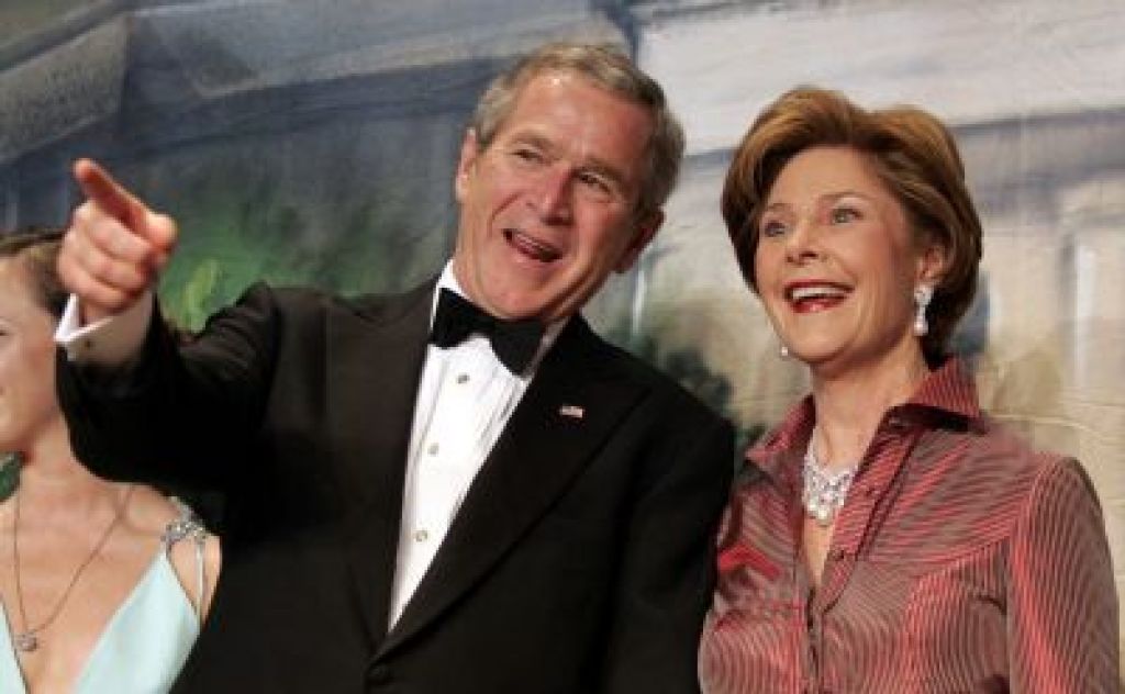 Laura Bush: Ko je pil, je bil George prava »tečnoba«