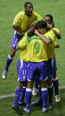 Brazilci na tekmo v Iran