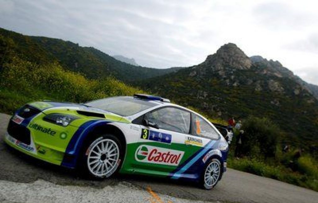 Grönholm najbolje začel po Sardiniji