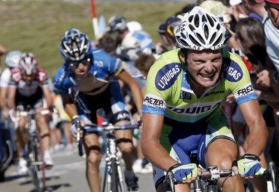 Brajkovič drugi v peti etapi