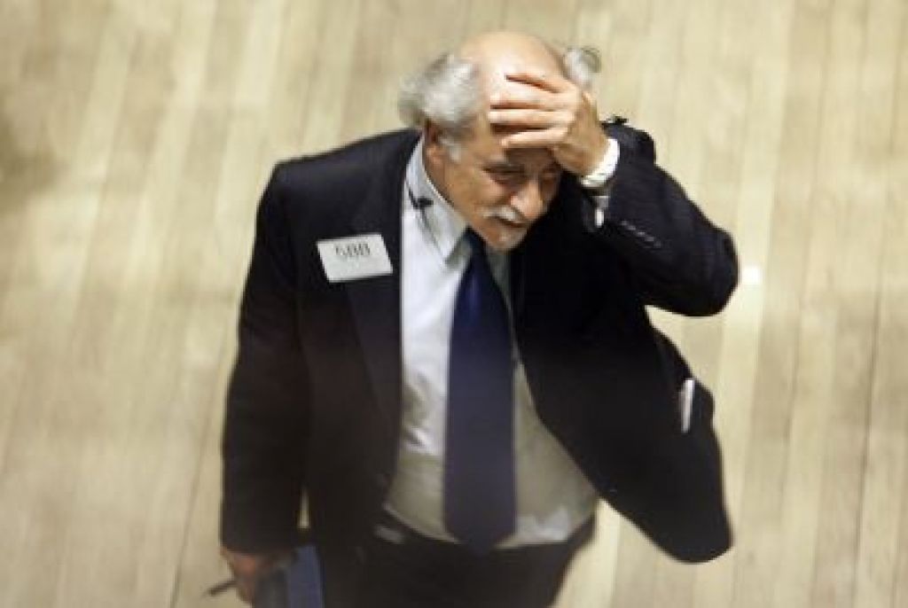 Padec tečajev na svetovnih trgih