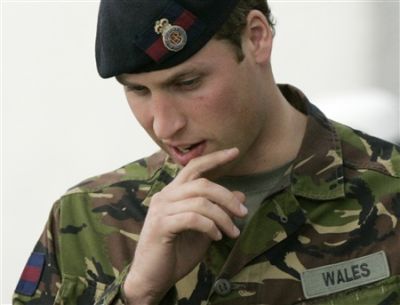 Princ William kot policist